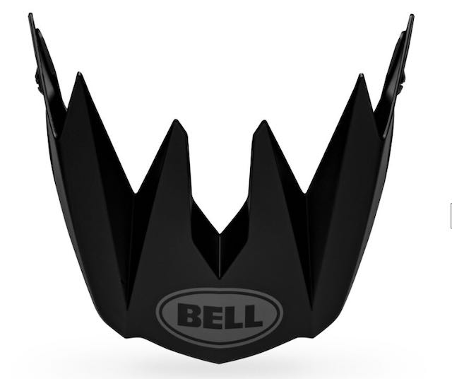 Bell Full-10 Visor Matte Black