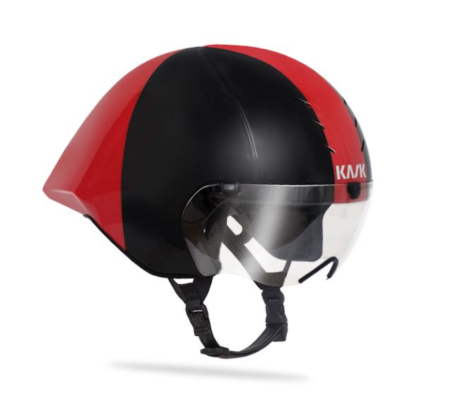 Kask Mistral Aero Helmet Black/Red
